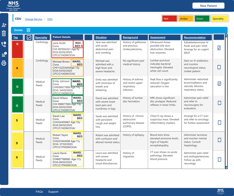 Patient Handover App