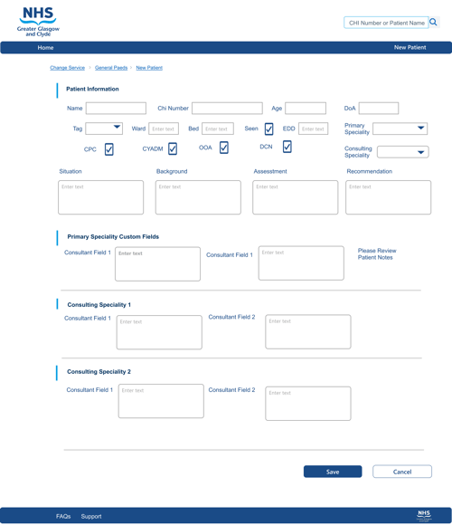 Patient Handover App